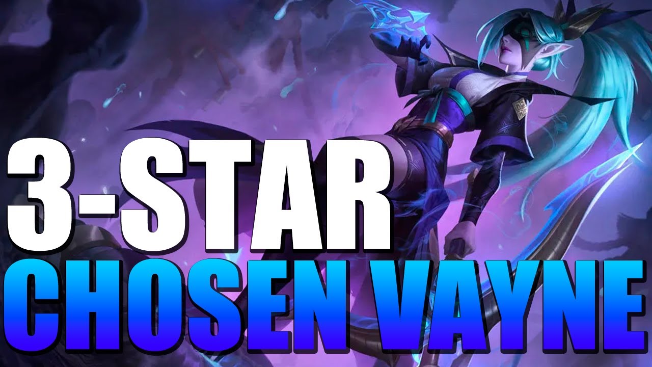 ⭐⭐⭐ CHOSEN VAYNE CAN CARRY? | TFT SET 4 Fates 10.19 | Teamfight Tactics ...