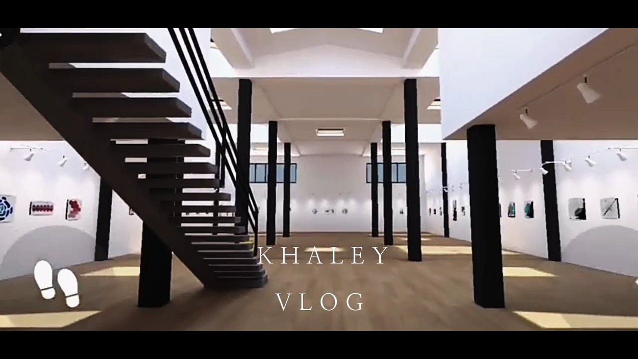 Virtual tour : Online Art Exhibition 🖼🏛|| Faculty of Art and Design ...