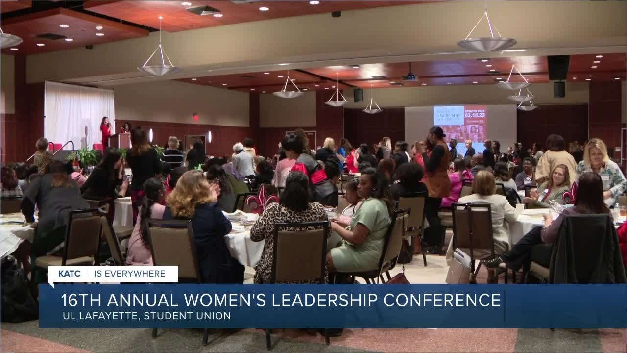 UL Lafayette hosts 16th Annual Women's Leadership Conference - YouTube