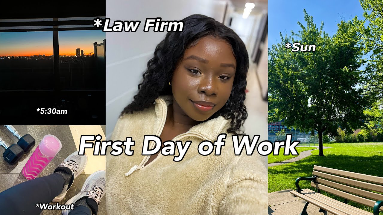 My First Day Of Work At A LAW FIRM | God Always Comes Through | Living ...