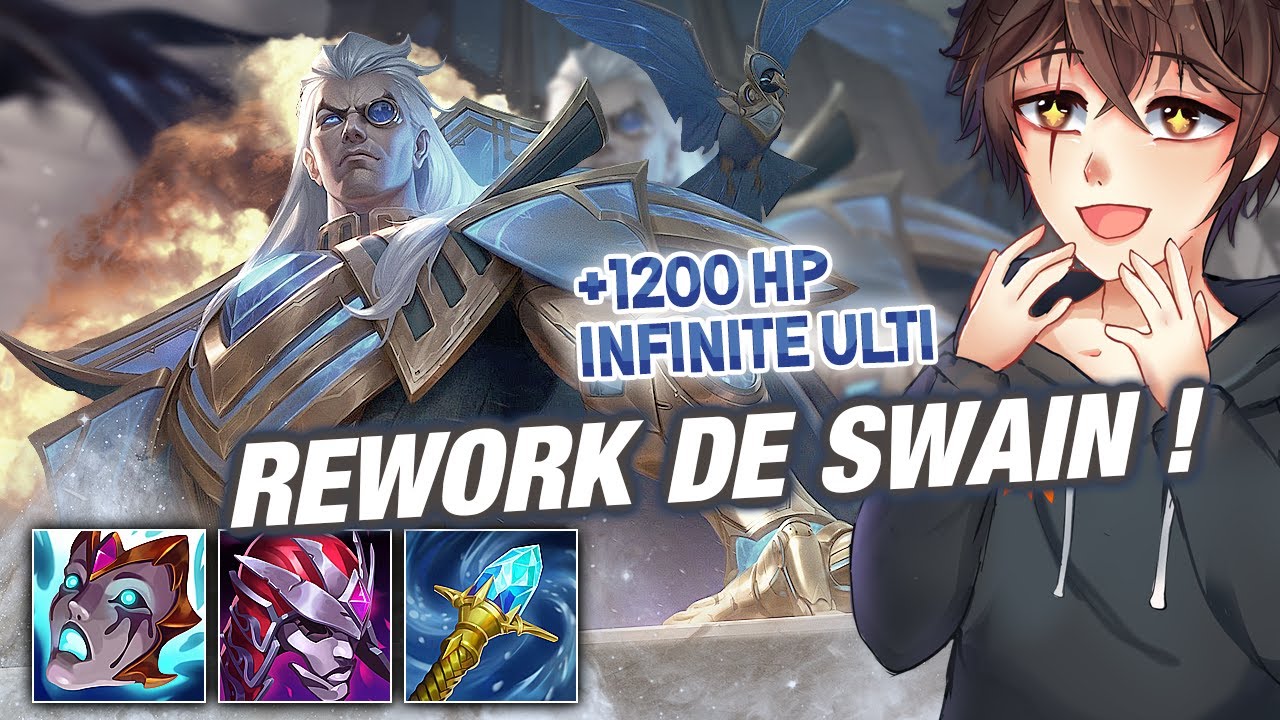 SWAIN ULTI INFINI ! On teste le Rework de Swain ! - YouTube