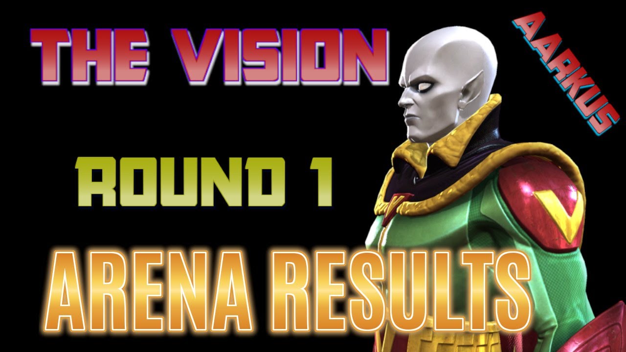MCOC - The Vision (Aarkus): Round 1 Arena Results - YouTube