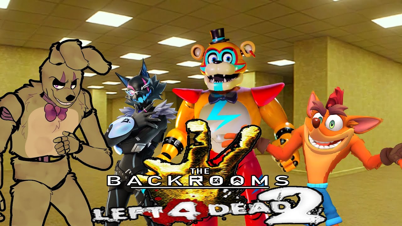 Los furros en los back rooms (Anemoia) | left 4 dead 2 gameplay en ...
