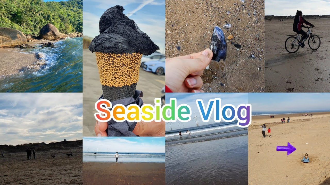 Seaside Vlog || Summer Fun || Redcar Beach || Family time || 2021...... - YouTube