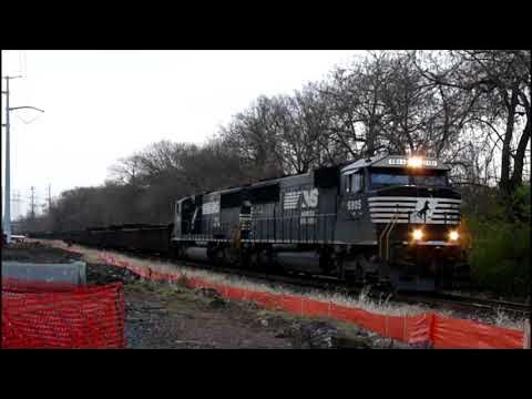 20131122P November 22 2013 NS 67Z steel slab train Norristown PA Morrisville Line Connecting ...