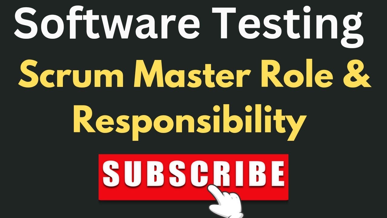 Scrum Master Roles And Responsibilities.తెలుగులో | Software Testing ...