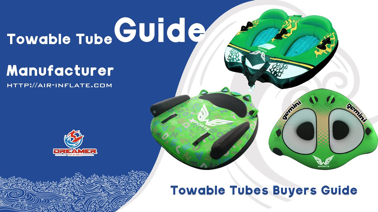 How to pick the right Towable Tube | Towable Tubes Buyers Guide - YouTube