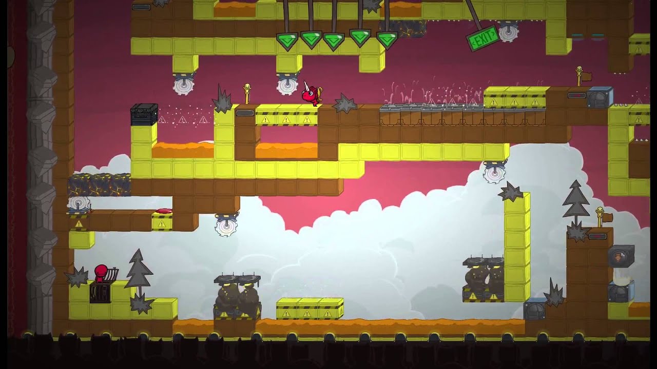 Battleblock Theater 5-7 Solo Co-op - YouTube