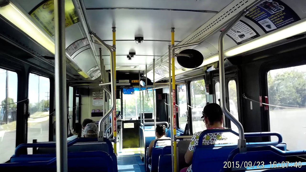 VIA bus route 641 in San Antonio, Texas on Wednesday September 23, 2015 ...