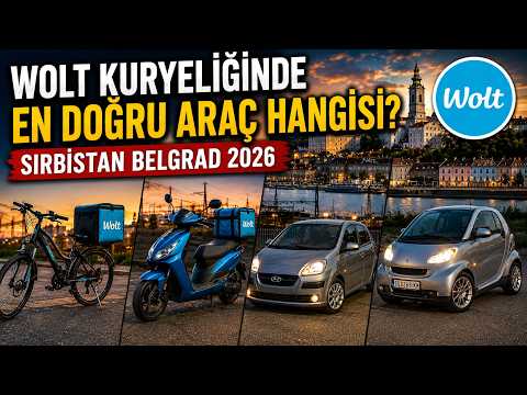 Wolt Kuryeliğinde En Doğru Araç Hangisi? | Sırbistan Belgrad 2026