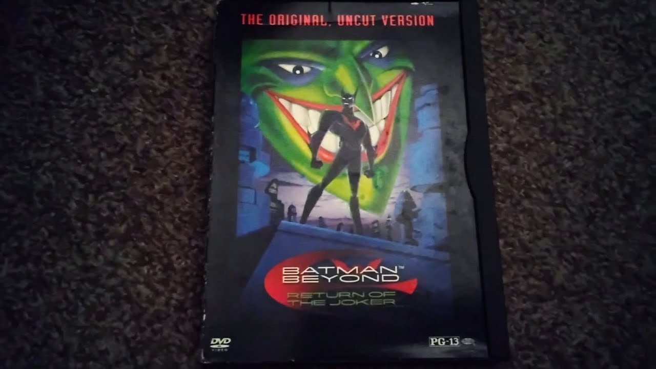 Opening To Batman Beyond: Return of The Joker (2000) 2002 DVD (The ...