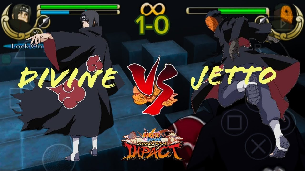 Naruto Ultimate Ninja Impact Itachi vs Madara pvp • FT3 Divine vs Jetto ...