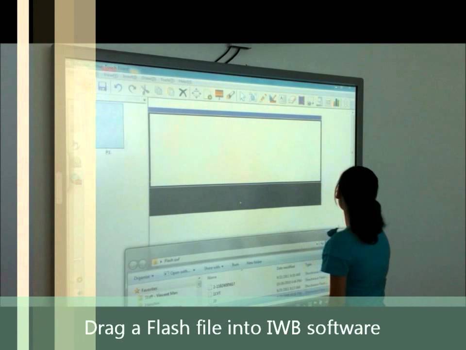 Interactive Whiteboard - Support Flash Files in IWB Software - YouTube