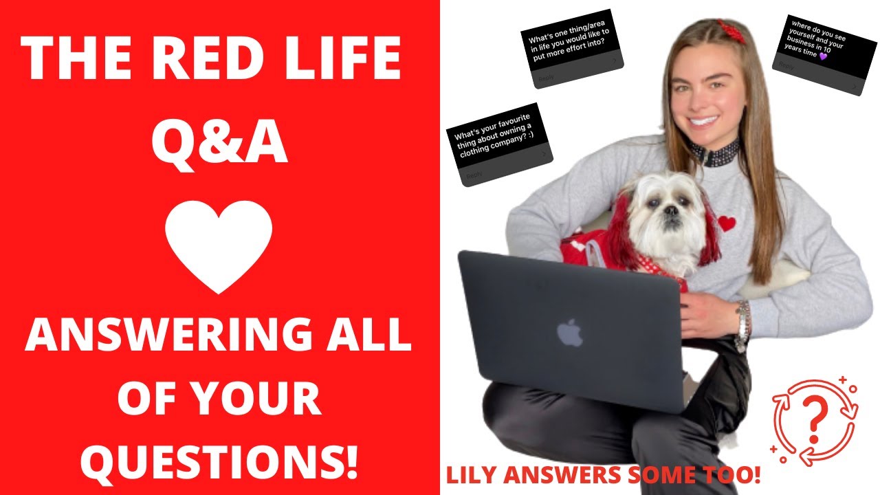 THE RED LIFE Q&A *GET TO KNOW ME BETTER* | HOLLY PEERLESS - YouTube