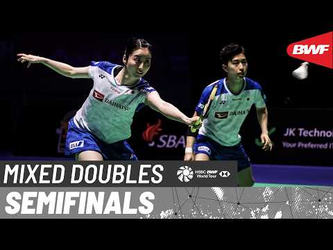 KFF Singapore Badminton Open 2026 | Kapila/Crasto (IND) vs Shimogami/Hobara (JPN) | SF