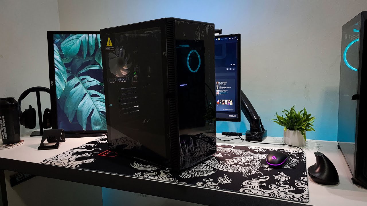 O Gabinete do Momento! Montech X3 GLASS: 6 FANS, RGB, MID Tower, Vidro ...