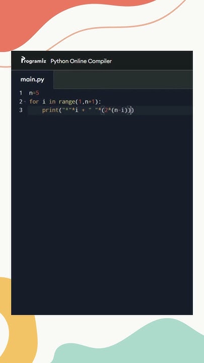 Butterfly Pattern in Python 🦋 - YouTube