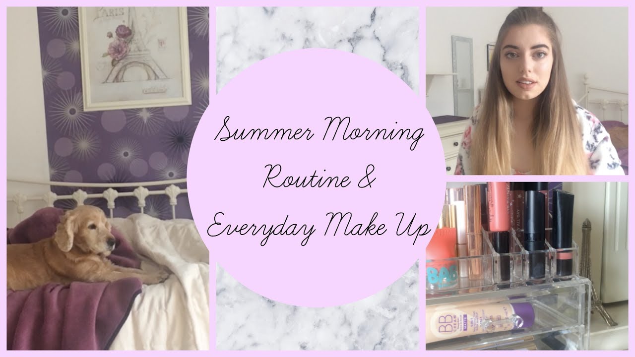 Summer Morning Routine 2017 - YouTube