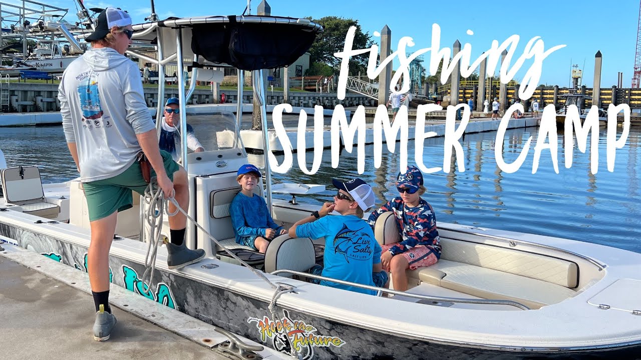 There's a FISHING Summer Camp for kids! - YouTube