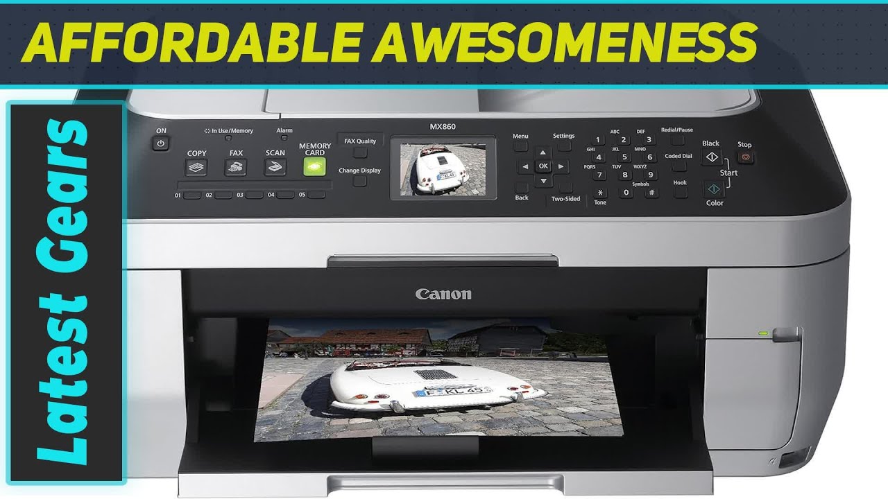 Canon PIXMA MX860: The Ultimate Wireless All-In-One Office Printer ...