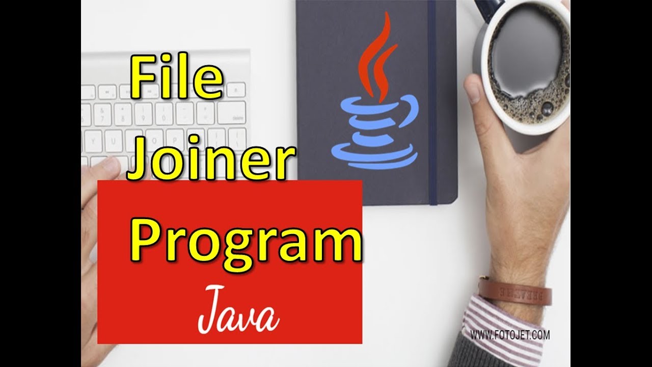 Java File Joiner Program - YouTube