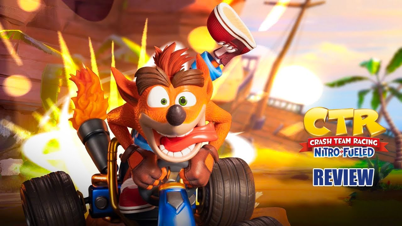 Ran at Full Speed in Crash Team Racing Nitro-Fueled - YouTube