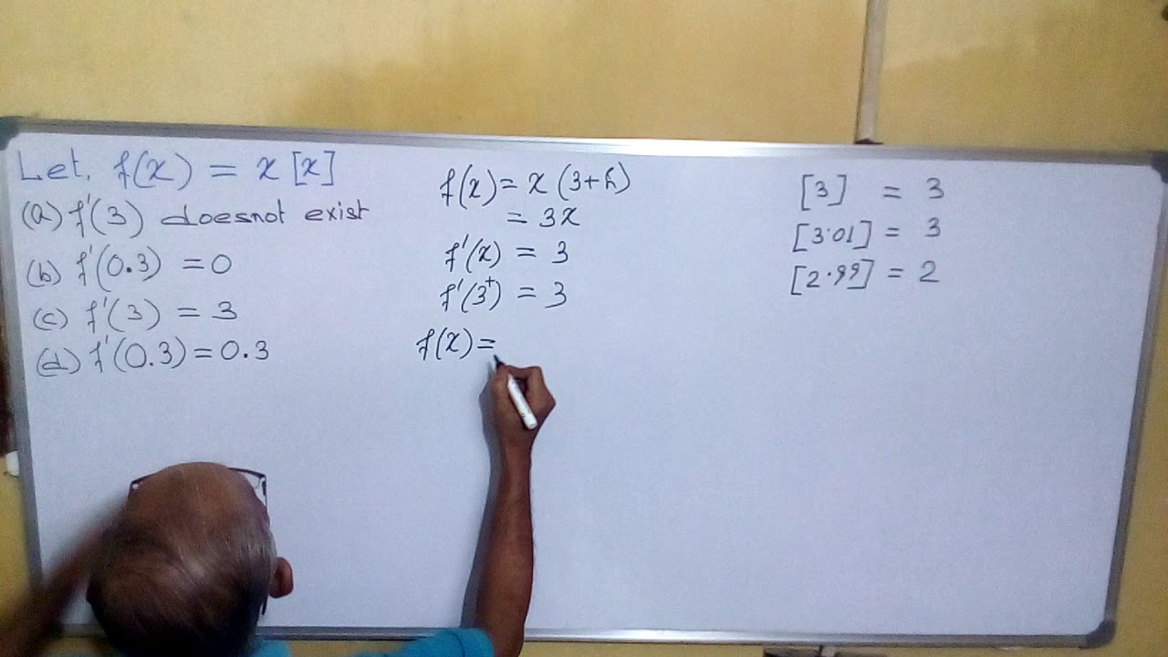Derivative Of Greatest Integer Function YouTube derivative-of-greatest-integer-function-youtube