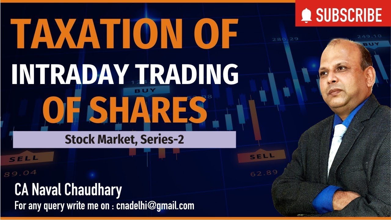 Taxation of Intraday share transactions|| How to show Intraday profit ...