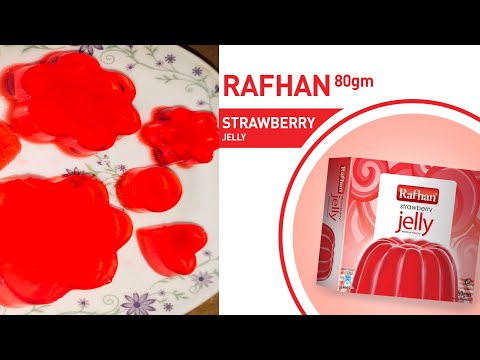 Rafhan Strawberry jelly recipe by Aamna Waqas cooking & vlogs