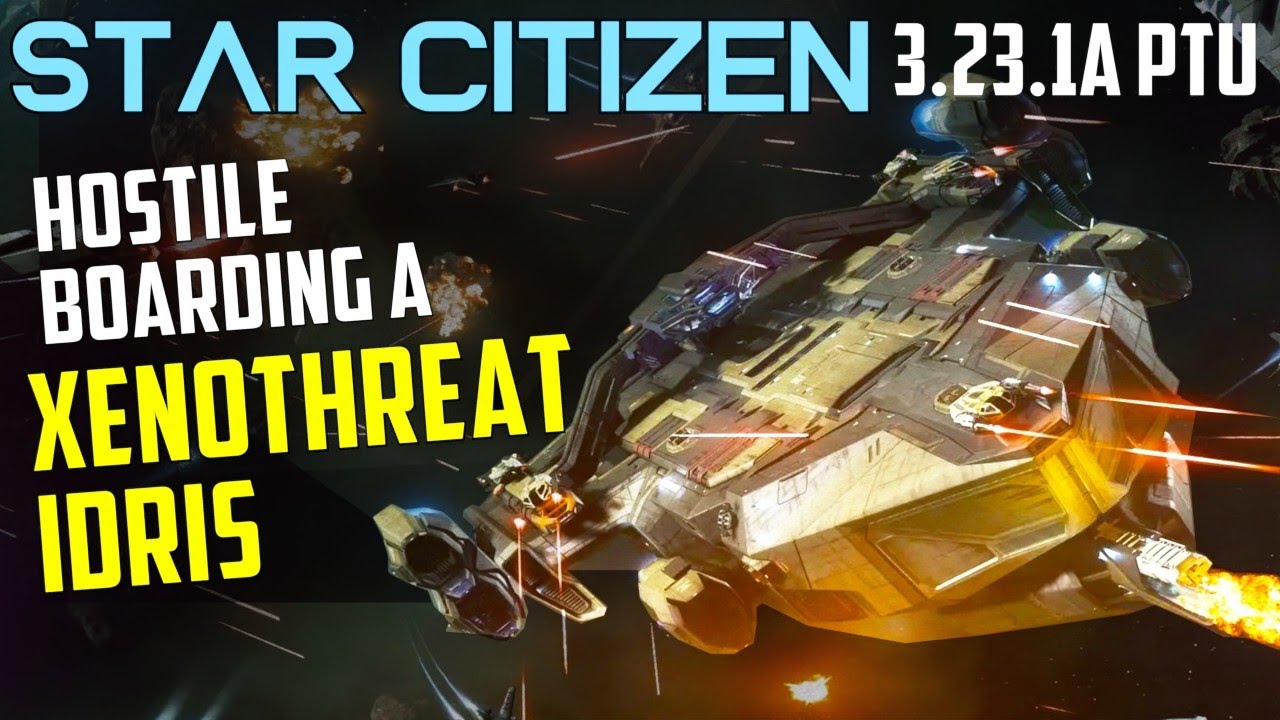 Hostile Boarding a Xenothreat IDRIS - Star Citizen 3.23.1a PTU Dynamic ...