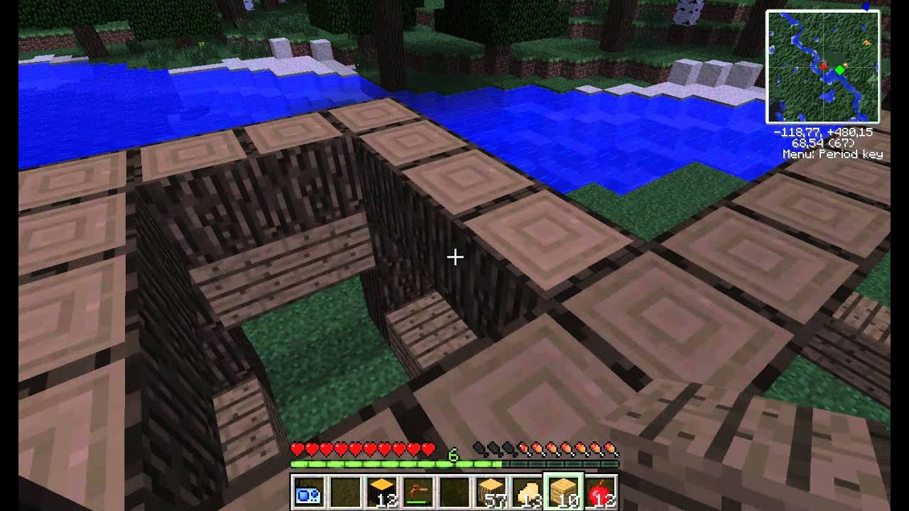 minecraft lets play cz ep.8-technic pack-stavba domu - YouTube