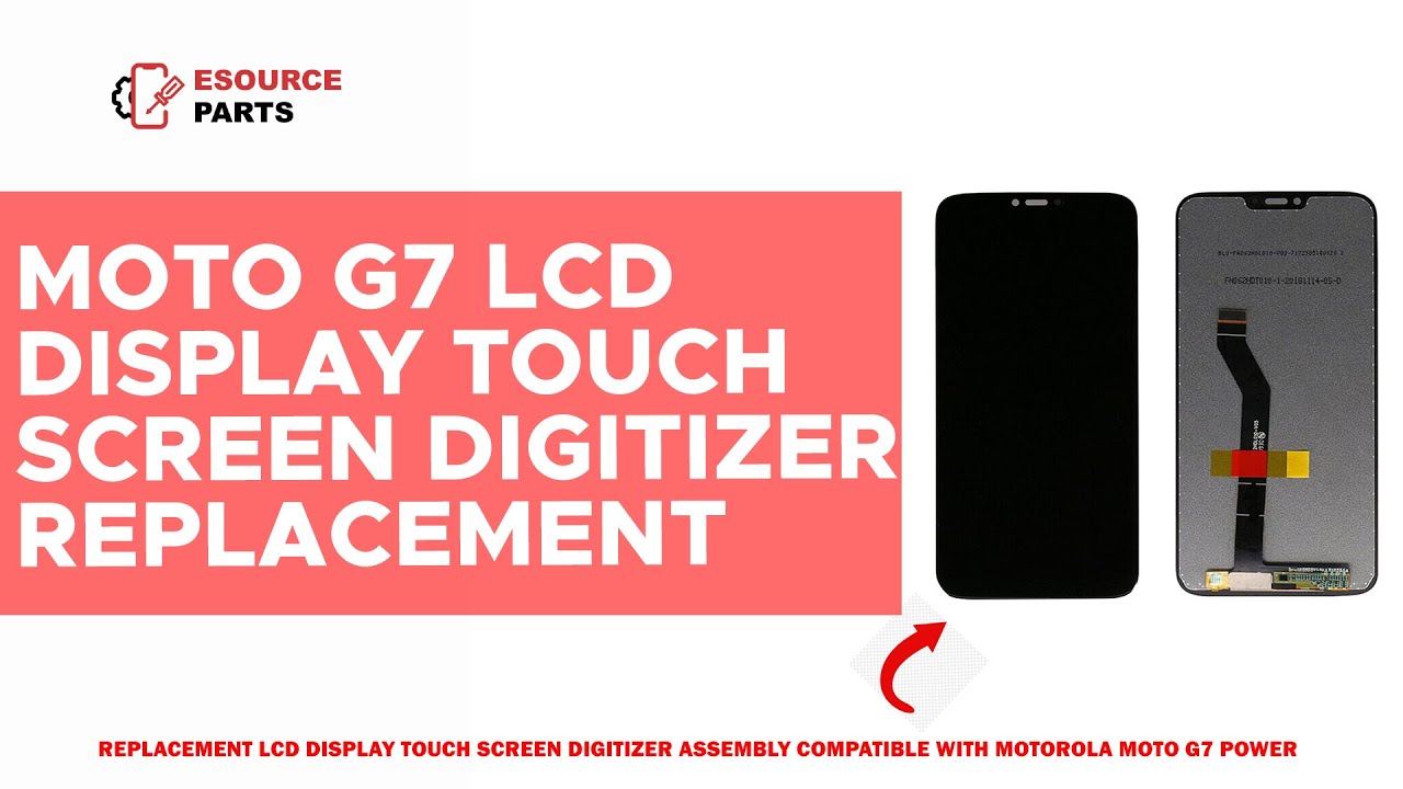 Moto G7 Power LCD Touch Screen Digitizer Assembly Replacement Part ...