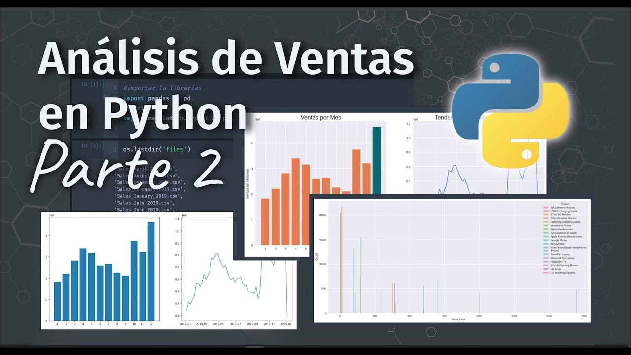 Python: Parte 2 Análisis de ventas para principiantes resolviendo ...
