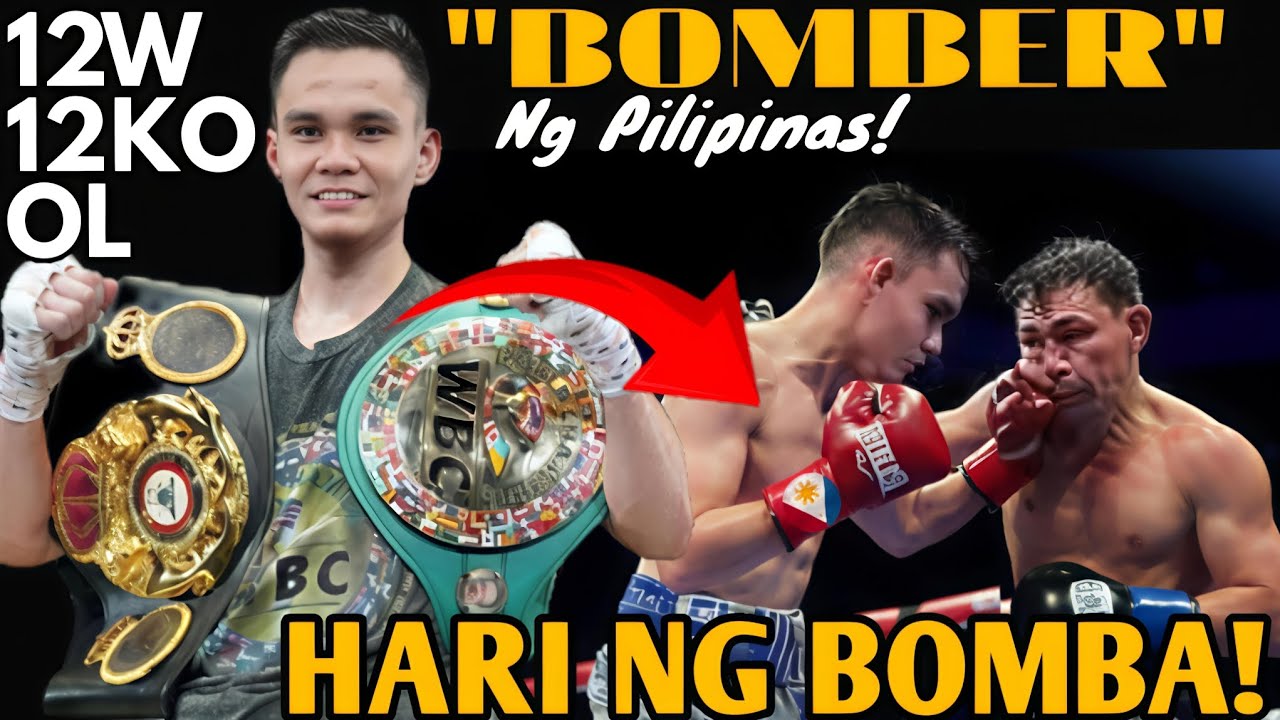 12W 12KO NA HARI NG BOMBA BAGONG CHAMPION SA MINIMUM WEIGHT." Bomber ...