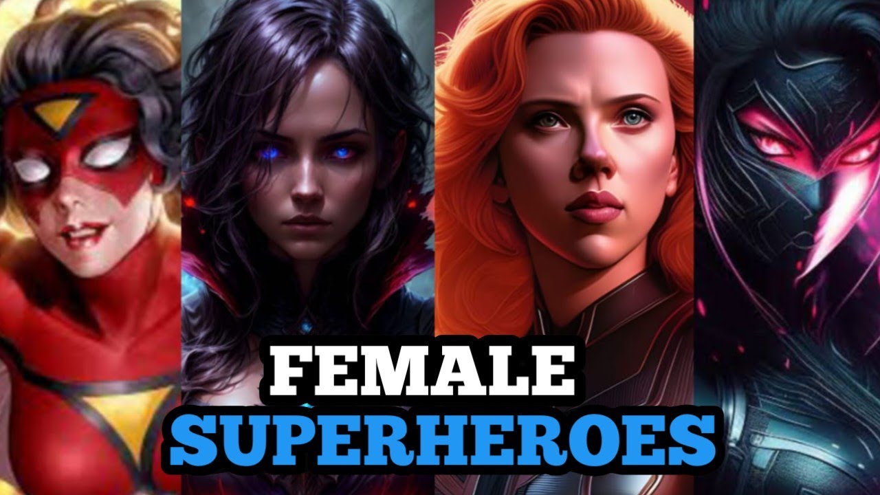 Top 5 Marvel Female Superheroes | Best Superhero Action Movies & Series ...