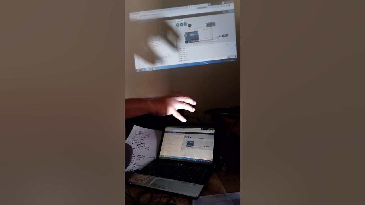 Tugas belajar: membuat rangkaian radar sederhana berbasis arduino ...