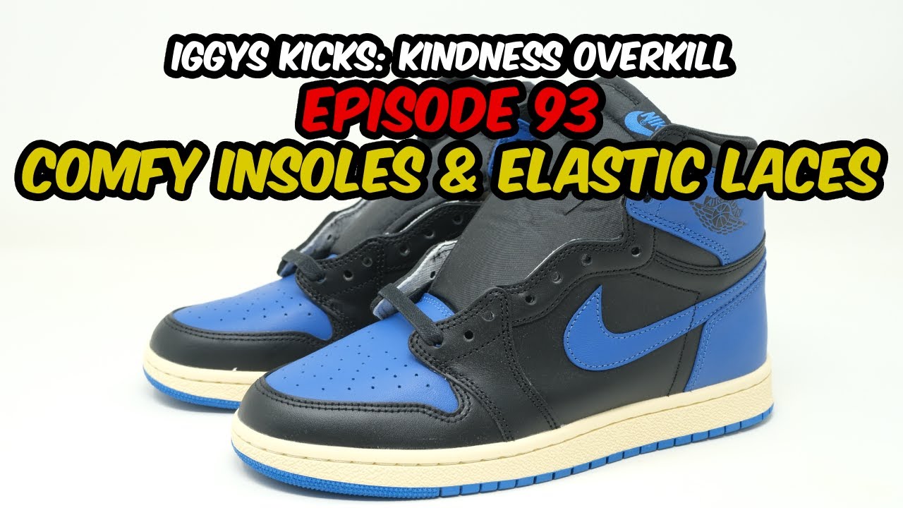 KOEP93 Viberemakelab Nike Air Jordan 1 High 1985 Royal Insole Upgrade ...