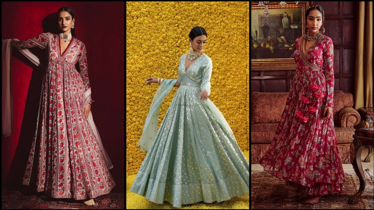 Top 30most Beautiful Printed Froks Designsbest Eid Designs Ideas 2023 Youtube