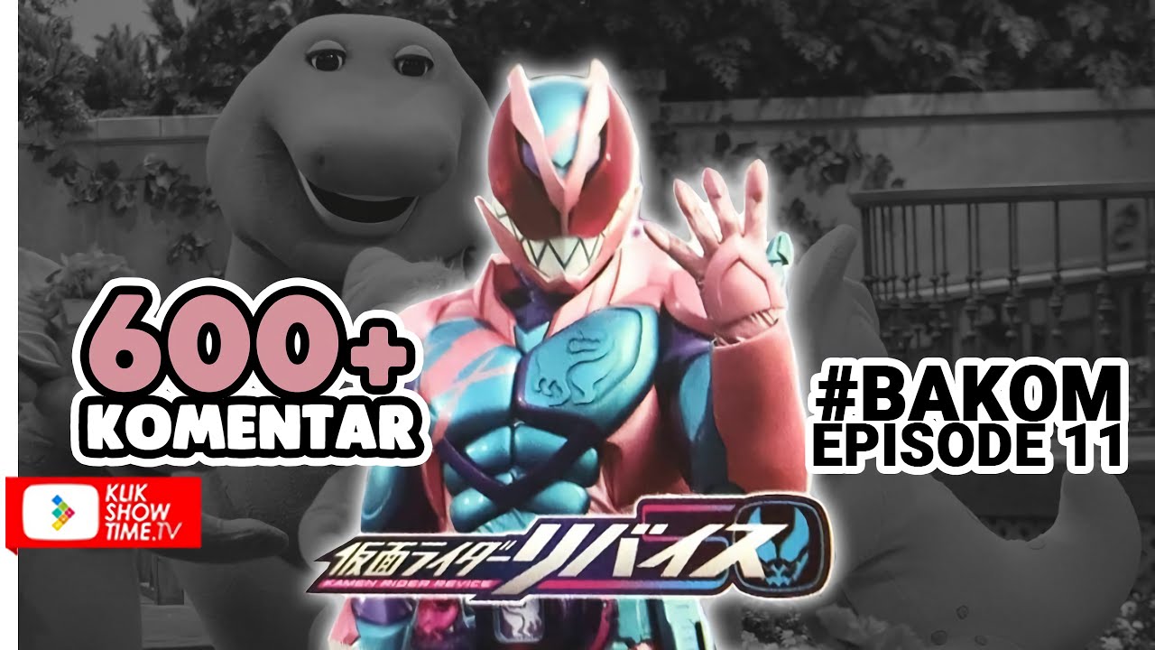 Dengan Kekuatan Dinosarus Pink, inilah Kamen Rider Revice!! #BAKOMEPS11 ...