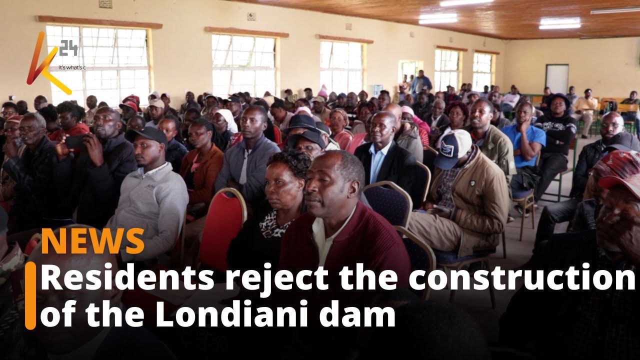 Residents reject the construction of the Londiani dam - YouTube