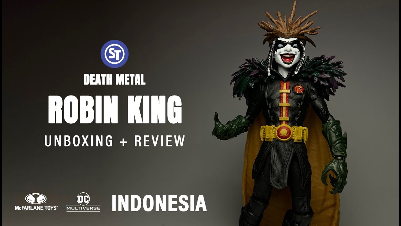 🇮🇩 REVIEW ROBIN KING | DC DEATH METAL 2021 | MCFARLANE TOYS INDONESIA ...