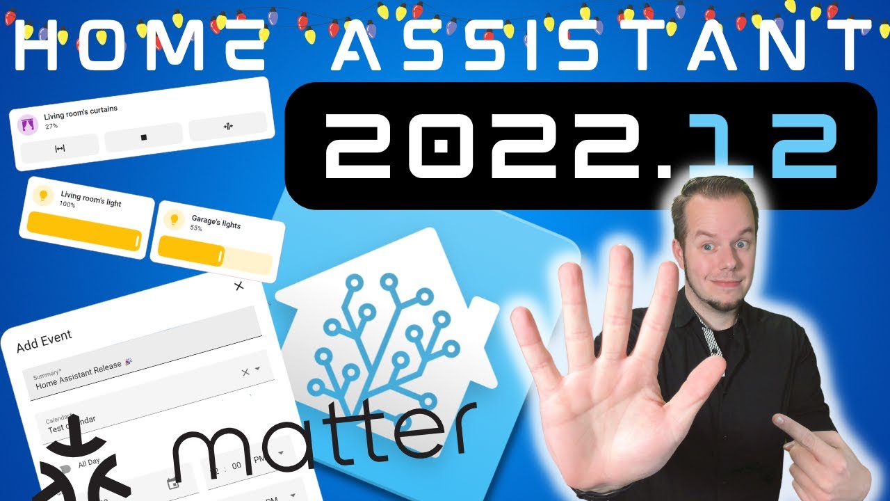 5 New Features in Home Assistant 2022.12 ! - YouTube