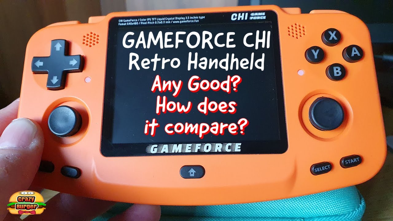 Gameforce CHI Retro Handheld! Is it any good? How does it compare to ...