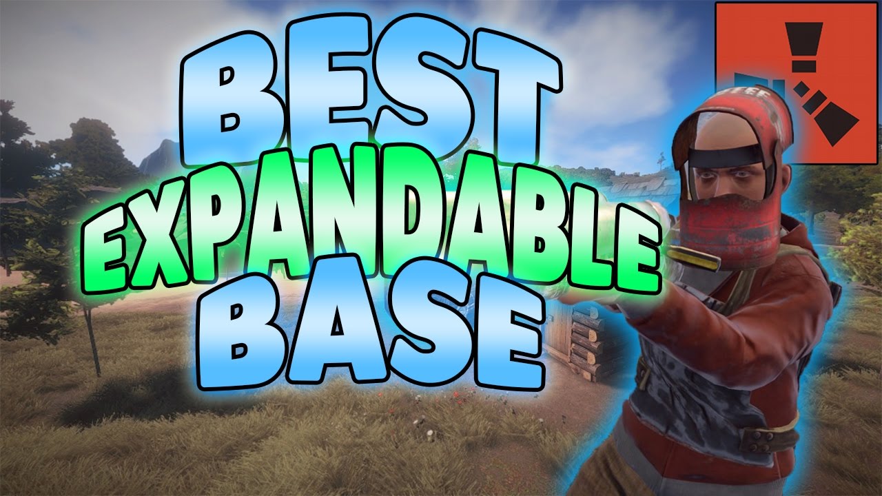 BEST Starter/Expandable Base In Rust - YouTube