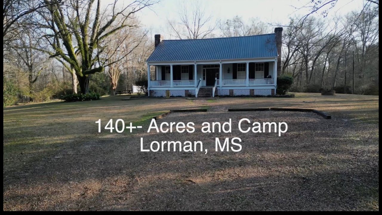 140+- Acres and Farmhouse in Lorman, MS - YouTube