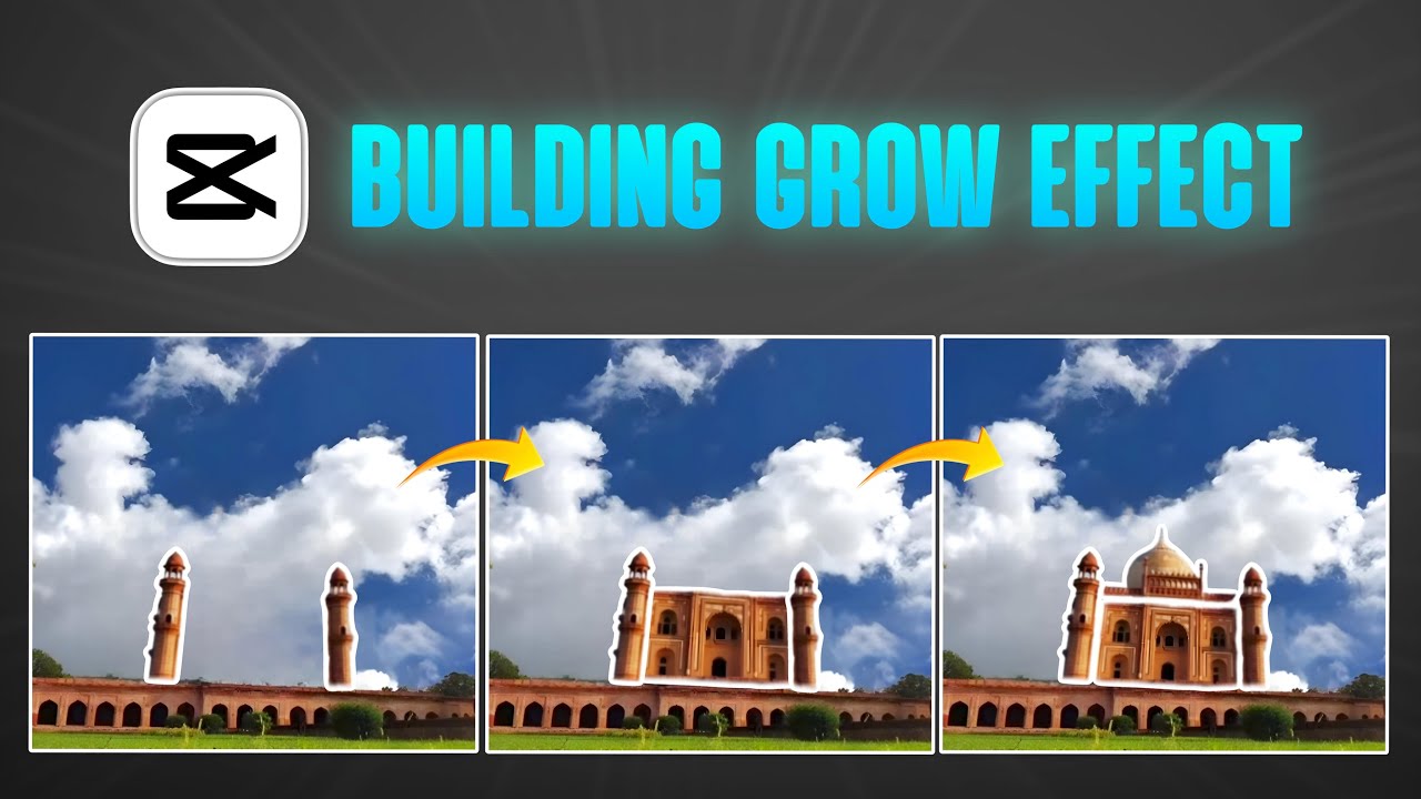 GROWING BUILDING EFFECT CAPCUT - YouTube