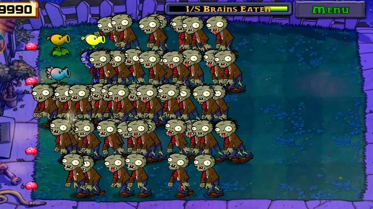Plants vs Zombies Hundreds of Thousands of Endless Shooters Episode 76 ...
