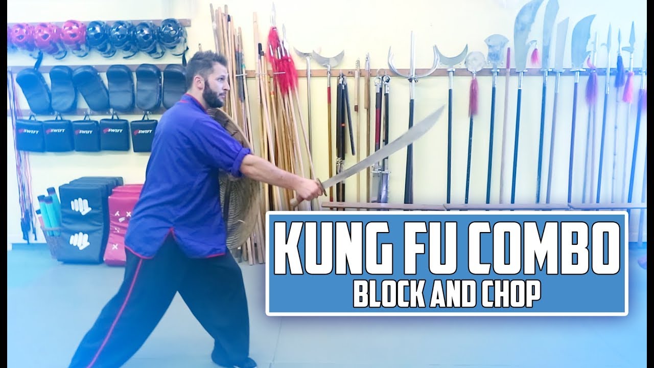 Kung Fu Combo - Sword and Shield - Block and Chop - YouTube
