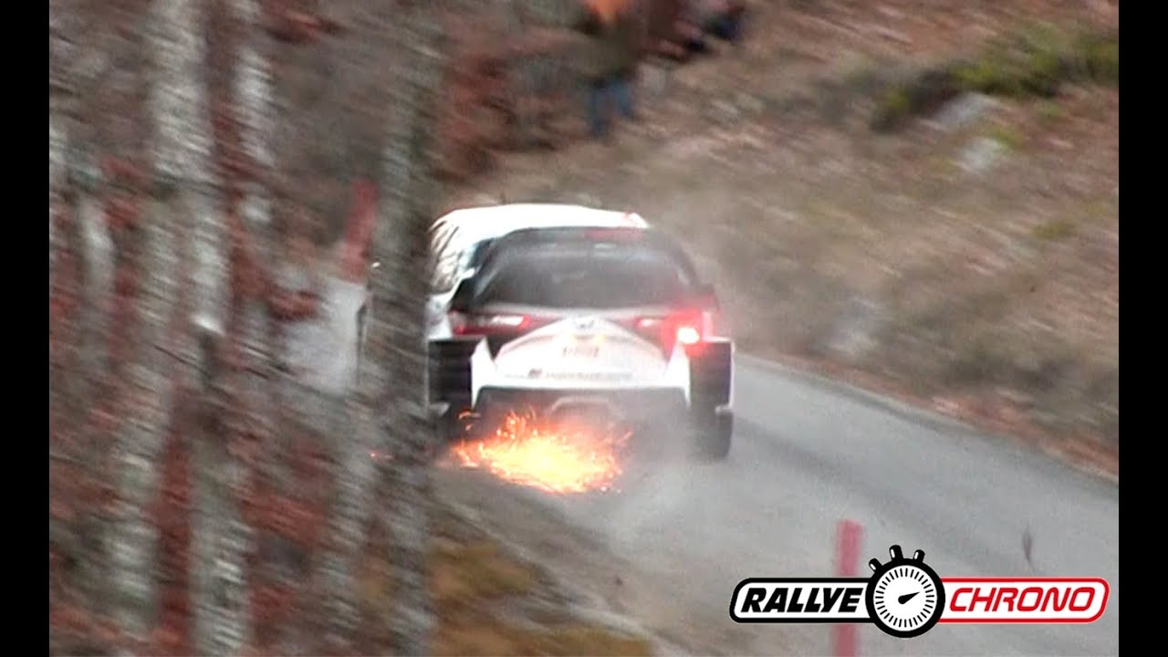 Test Rallye Monte Carlo 2019 - JM Latvala / Toyota Yaris WRC ...