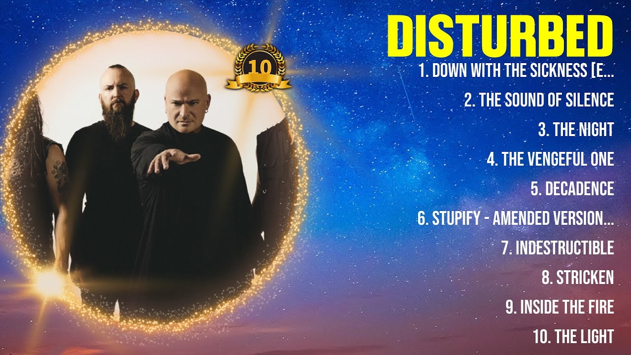 Disturbed The Best Music Of All Time ️ Full Album ️ Top 10 Hits ...